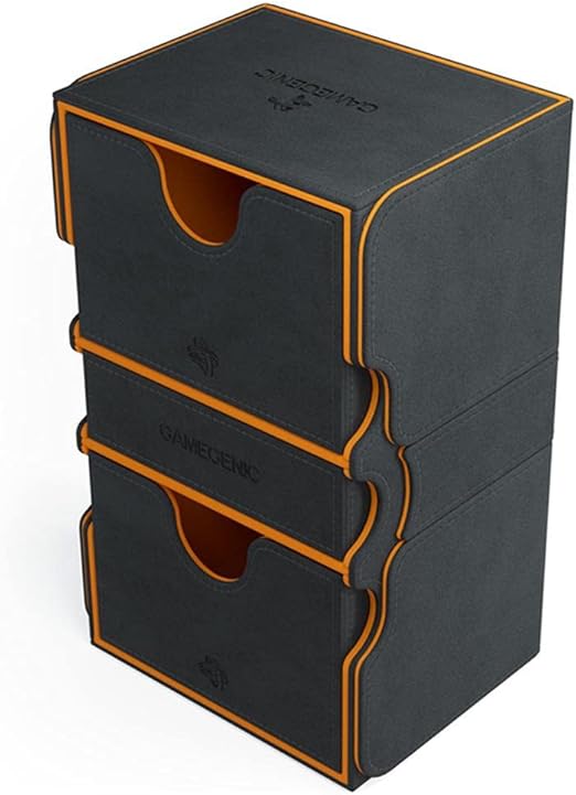 Amazon.com: GameGenic Stronghold 200+ XL Convertible Deck Box | Double ...