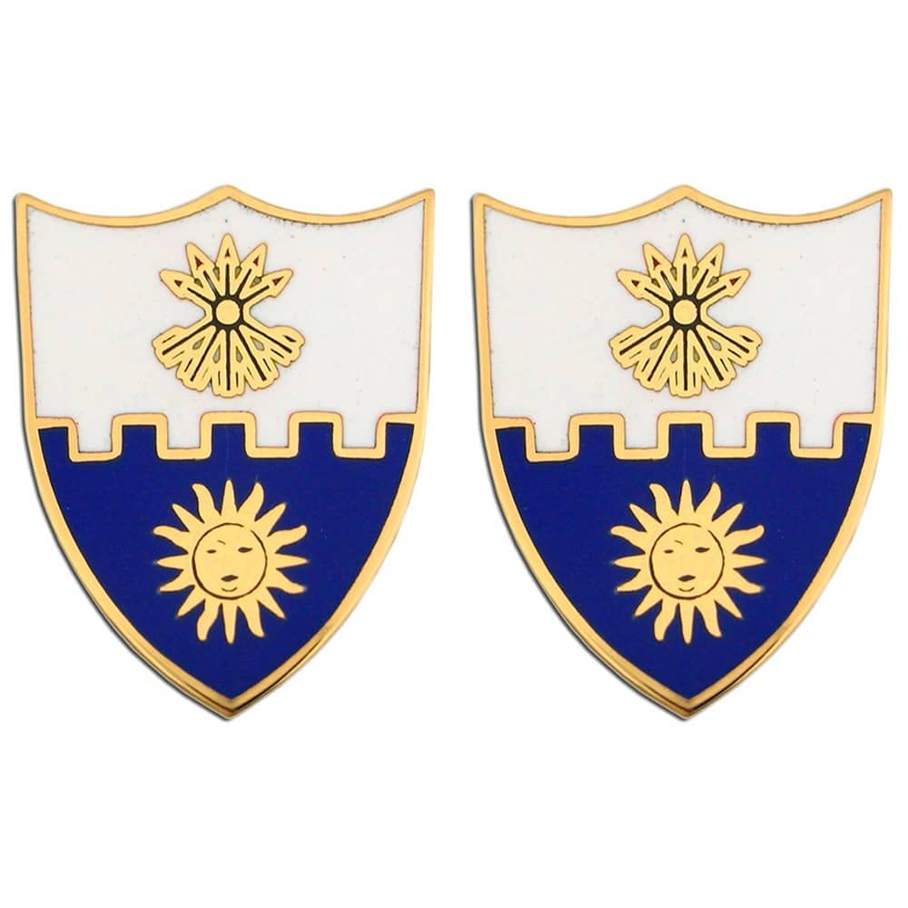 Amazon.com: 22nd Infantry Regiment Unit Crest - Deeds, Not Words - Set ...