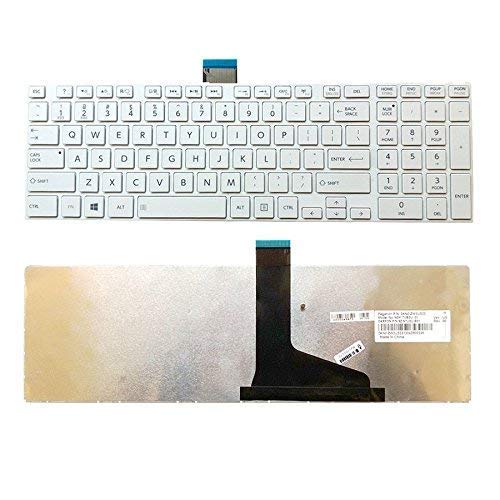 TechSonic Replacement Laptop Keyboard for Toshiba Satellite C845 C850 ...