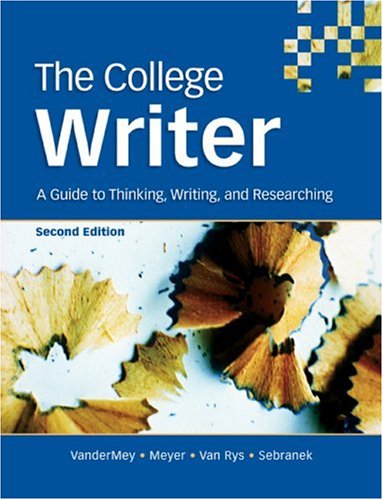 Amazon.com: The College Writer: A Guide to Thinking, Writing, and ...