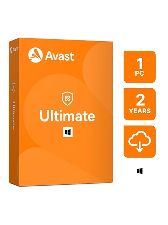 Avast Ultimate for PC | 1 Device 2 Years | Windows PC | Total Protection includes Premium ...