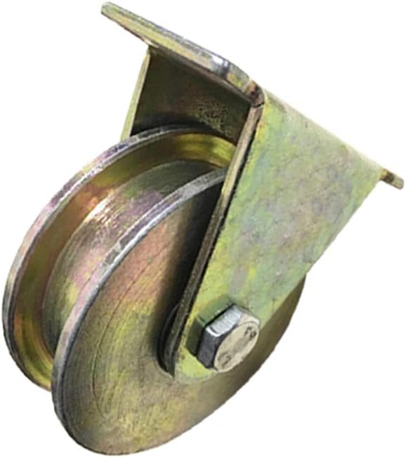 Amazon.com: Caster U-Shaped Track Wheel Color Steel Channel Wheel V ...