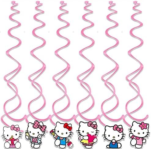 Amazon.com: 24pcs Children Party Hanging Swirls, Children Ceiling ...