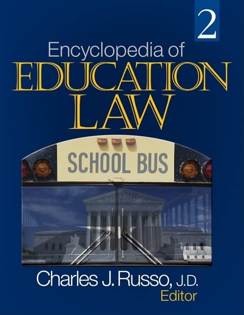 Ebook – Encyclopedia of Education Law (2 Volume Set) Edition (PDF ...