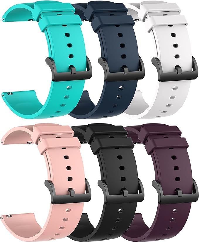Intended for APEX FIT PLUS Smartwatch Bands, 22mm Glossy Classic Soft ...