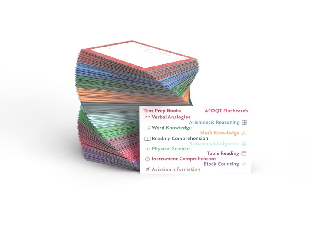 Snapklik.com : AFOQT Study Cards 2024-2025: AFOQT Test Prep And ...
