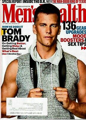 Men's Health Magazine September 2019 Tom Brady Game Plan; How He does ...