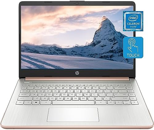 Amazon.com: HP 14 Laptop, Intel Celeron N4020, 8GB RAM, 64 GB eMMC ...
