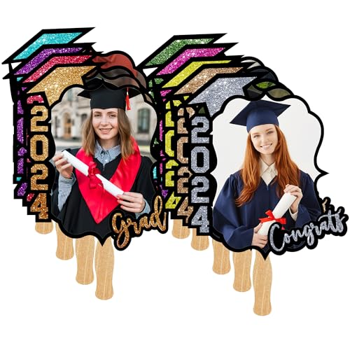 Amazon.com: Graduation 2024 Face on a Stick, Big Head Cutout Graduation ...