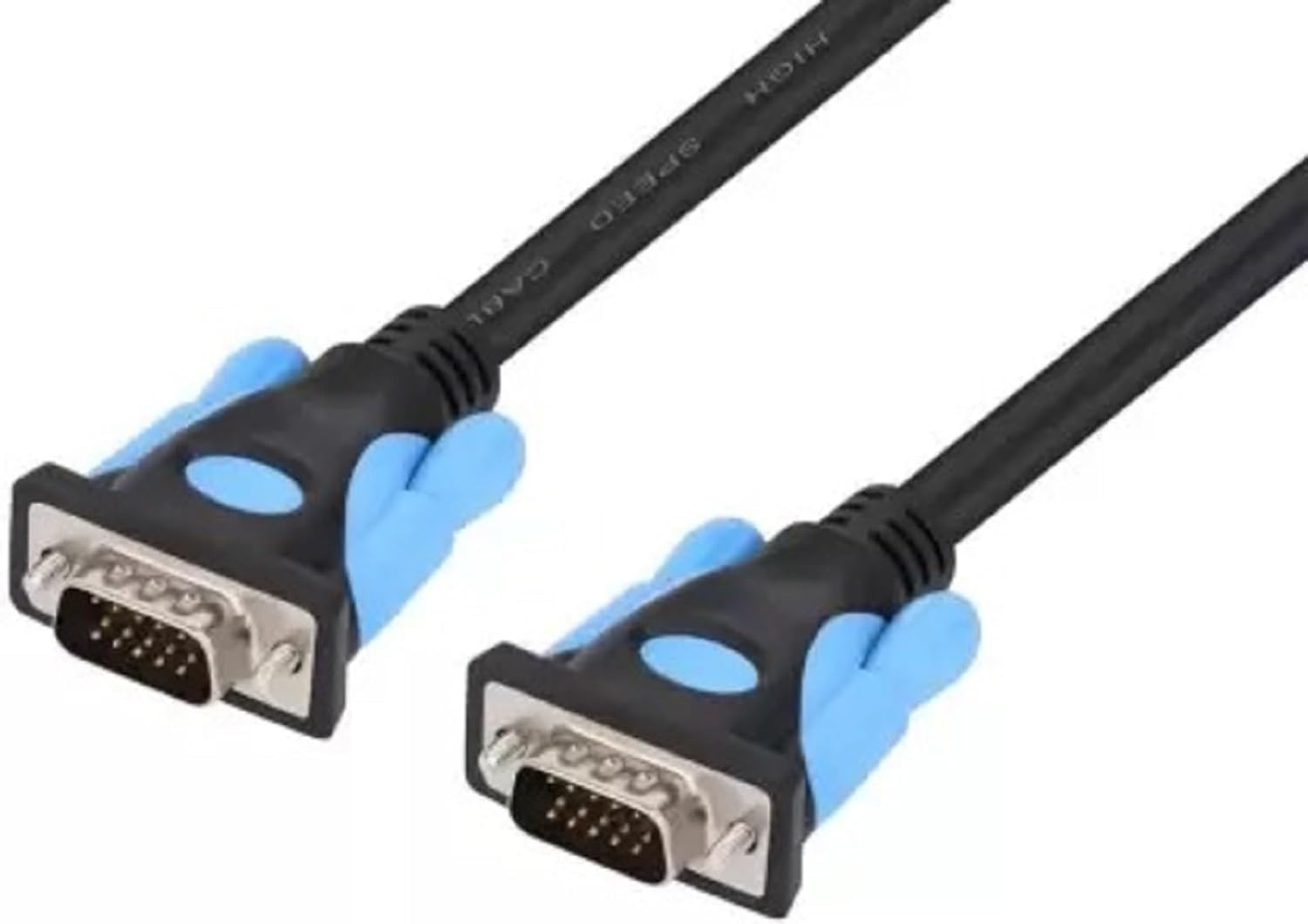 JGD PRODUCTS Male to Male VGA Cable 1 Meter, Support PC/Monitor/LCD/LED ...