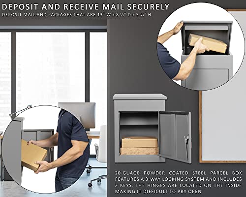 Snapklik.com : Durabox Package Drop Box For Secure Parcel And Mail ...