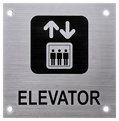 Buy LAKSHYA SIGNAGES DDoor Sign I Elevator I Lift Sign I Stainless ...