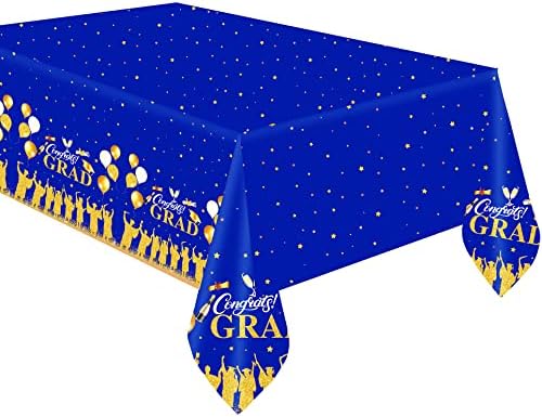 Amazon.com: 2 Packs Graduation Tablecloth 54"x108",Graduation Party ...