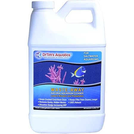 Amazon.com : DrTim’s Aquatics Reef Waste-Away – Natural Fish Tank ...