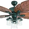 Prominence Home 50677-01 Caspian Sea 52" Rustic Ceiling Fan, LED ...