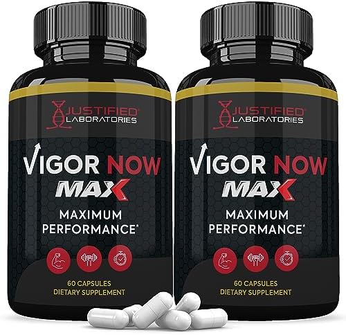 Amazon.com: (2 Pack) Vigor Now Max 1600MG Advanced Men's Health Formula ...