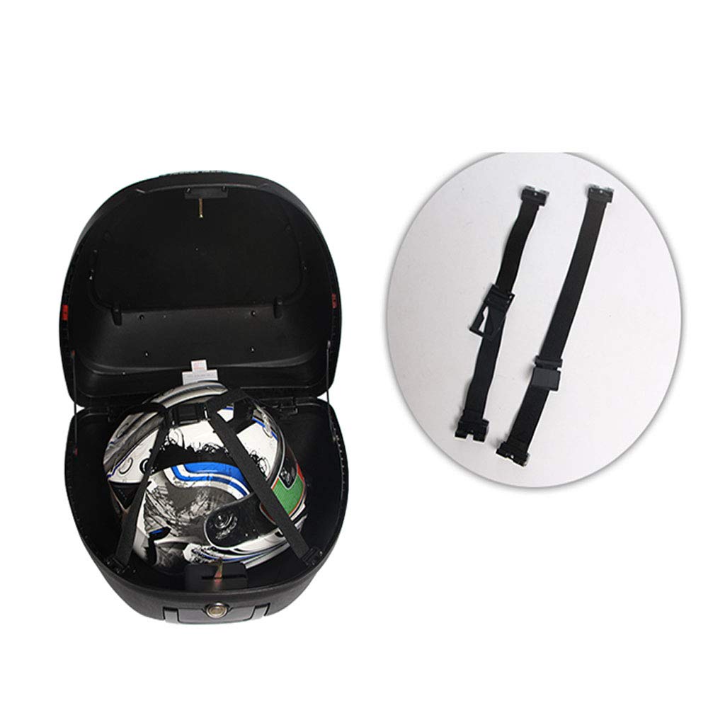 Hard Shell Storage Trunk Motorcycle Hard Tail Box Trunk - 30x28x21cm ...