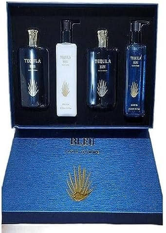 Amazon.com : Tequila Bleu Pour Homme for Men 4 Piece Hardbox Set (3.4 ...