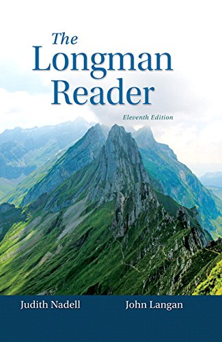 Amazon.com: The Longman Reader (11th Edition): 9780133862959: Nadell ...