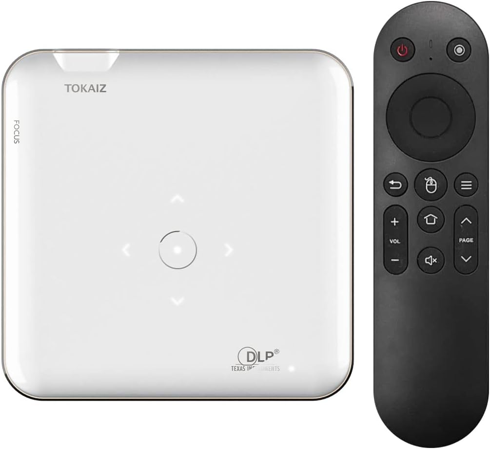 Amazon.co.jp: TOKAIZ プロジェクター 小型 天井 家庭用 投影 4K 対応 スマートプロジェクター hdmi wifi bluetooth 3d対応 台形補正 自動 ズーム ...