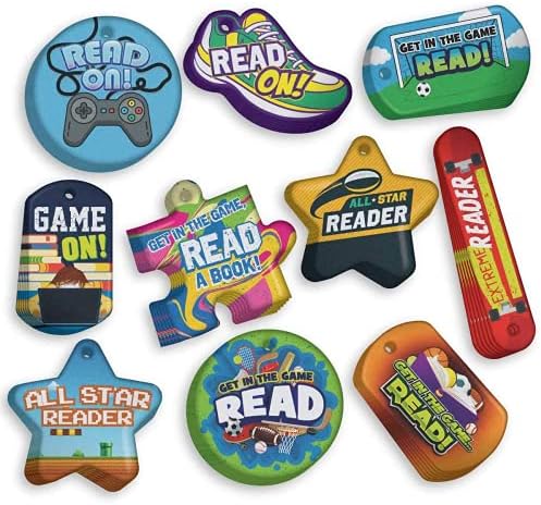 Amazon.com: Game On Library or Classroom Reading Program for Kids ...