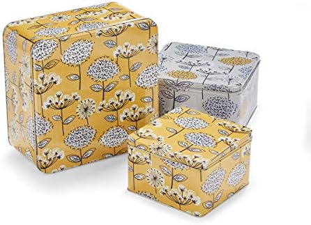 Cook Smart England Set of 3 Cake Storage Tins | British Designed ...