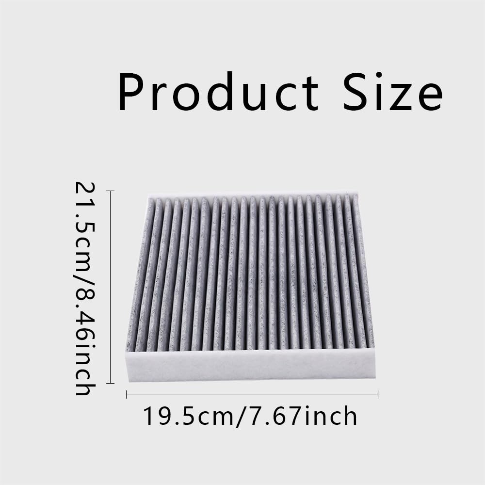Snapklik.com : Cabin Air Filter, High Grade Activated Carbon Air Filter ...