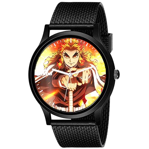 Buy AROA Watch New Watch for Rengoku Sword Demon Slayer Model : 1013 ...