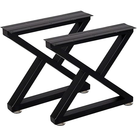 Metal Coffee Table Legs Heavy Duty Industrial Metal Table Legs Z Shape Coffee Table Legs DIY ...