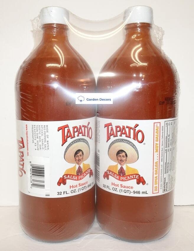 Tapatio Salsa Picante Salsa Picante 32 onzas líquidas 320fl oz dos ...