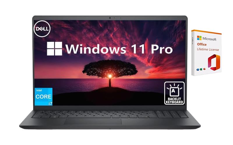 Amazon.com: Dell Inspiron 15.6 Inch FHD Business Laptop, 12th Gen Intel ...