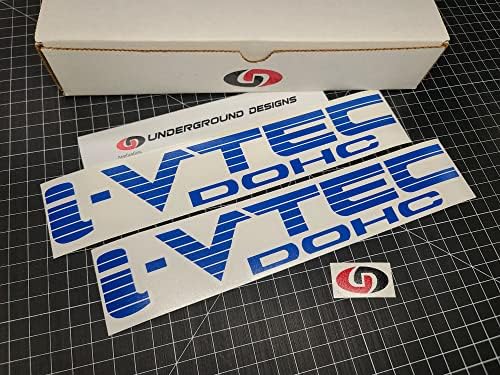 Amazon.com - I-VTEC Decals Fat Blinds (2-Pack) Racing Sticker 12" fits ...