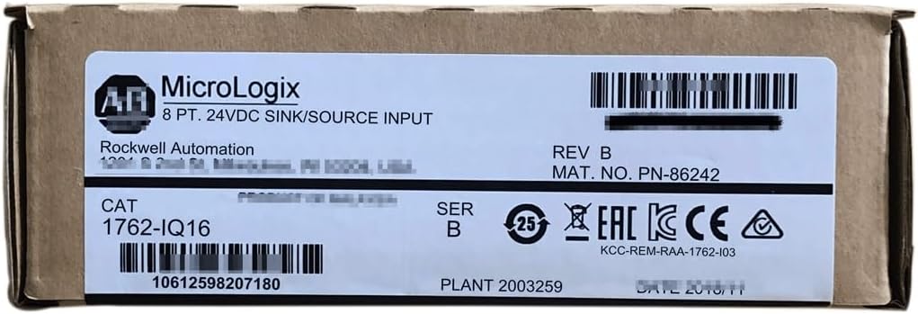 Amazon.com: VACSAX 1762-IQ16 PLC Module 1762-IQ16 1 Year Warranty ...