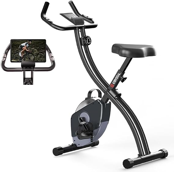 Amazon.com : MAIBO Foldable Exercise Bike, Folding Exercise Bike ...