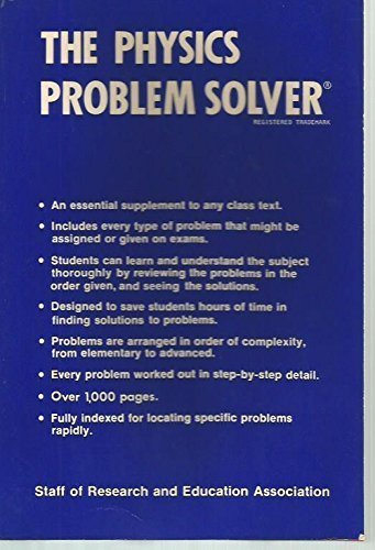The Physics Problem Solver;: Fogiel, M.,: Amazon.com: Books