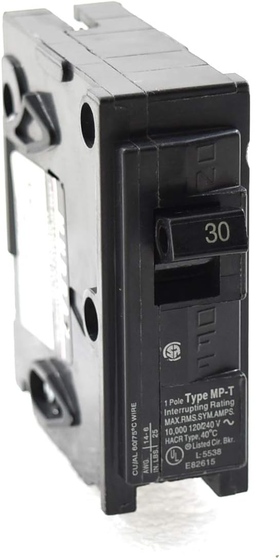 MP130 30-Amp Single Pole Type MP-T Circuit Breaker - Amazon.com