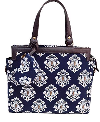 Adjustable and Detachable Hand Block Print Tote Bag with Free Sanitizer ...