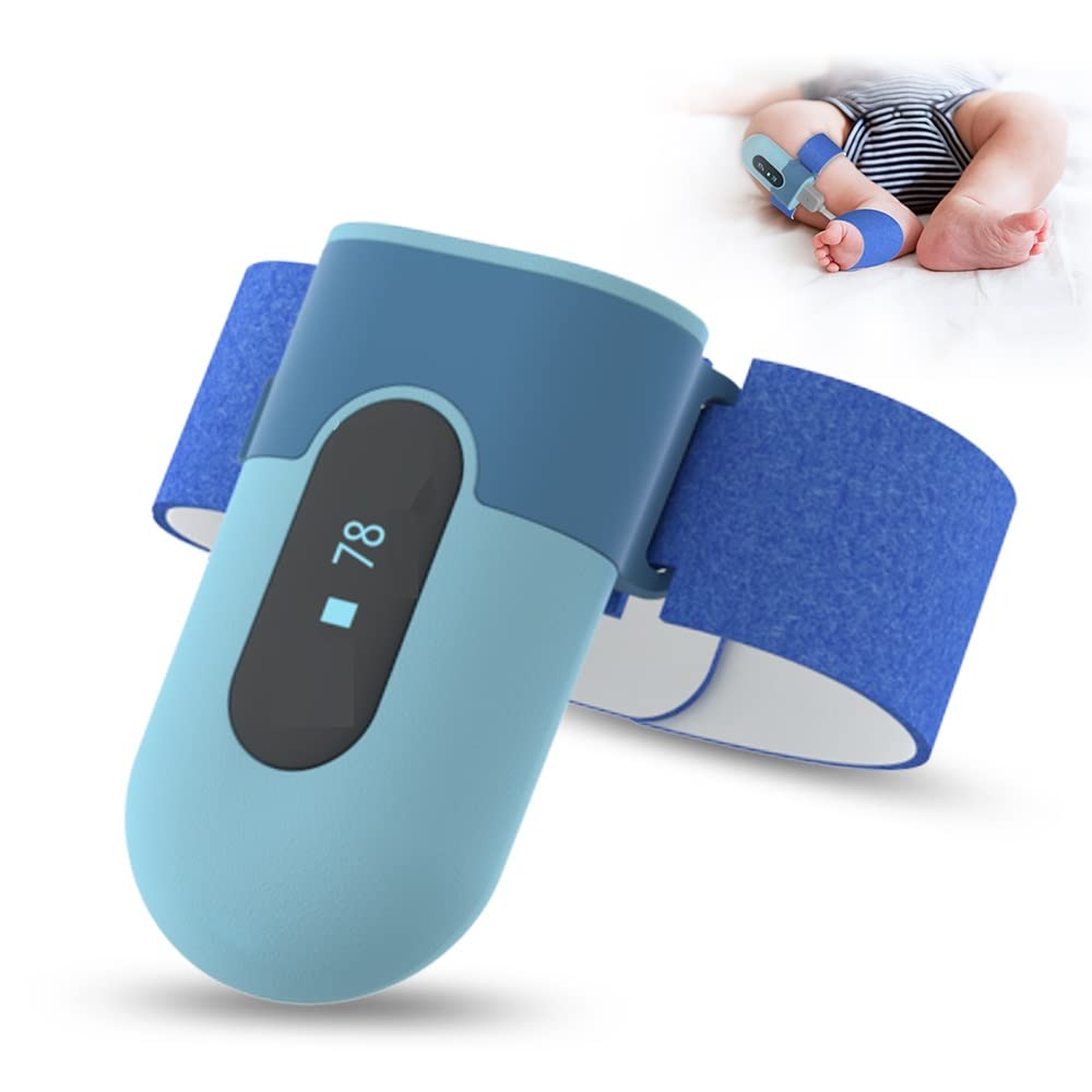 BabyO2 Baby Oxygen Monitor Foot, with Alarm in APP, Track O2 Level ...