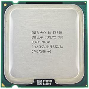 Amazon.com: Intel Cpu Core 2 Duo E8200 2.66Ghz Fsb1333Mhz 6M Lga775 ...