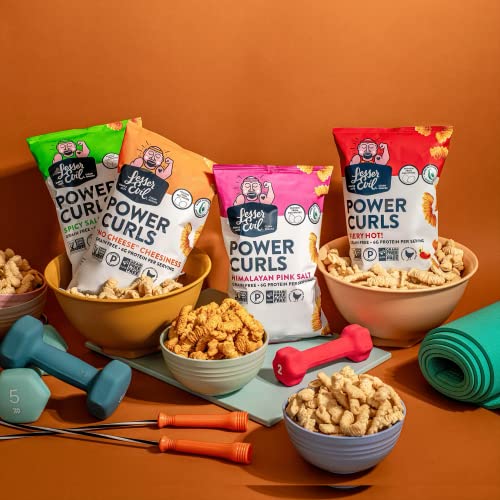 Lesserevil Power Curls Egg And Cheese, 4 Oz | Gourmetian