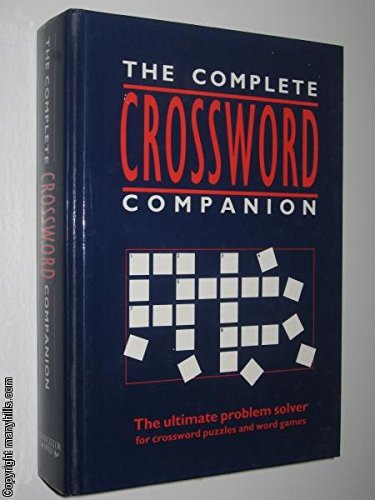 The Complete Crossword Companion: No author.: 9781851520848: Amazon.com ...