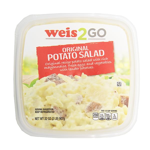 Amazon.com: Weis 2 Go, Deli Salad Potato, 32 Ounce : Grocery & Gourmet Food