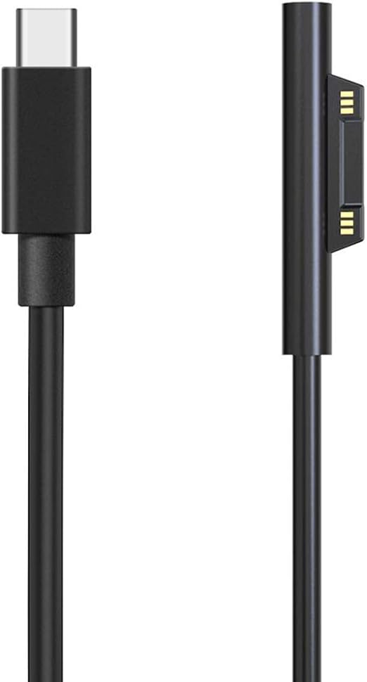 Surface Pro Connector to USB-C Charging Cable for Microsoft Surface ...