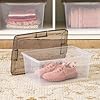 Amazon.com - IRIS USA 8 Pack 17 Qt Clear Plastic Storage Box with Snap ...