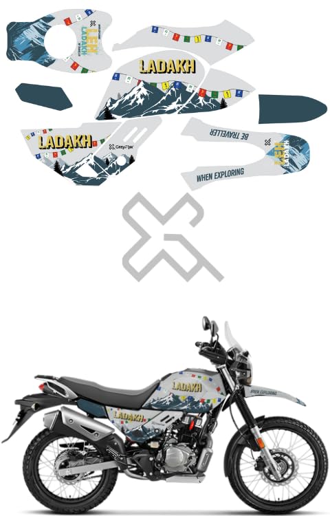 Grayfixx Ladakh Edition Full Body Sticker for Xpulse 200 4V | Made in ...