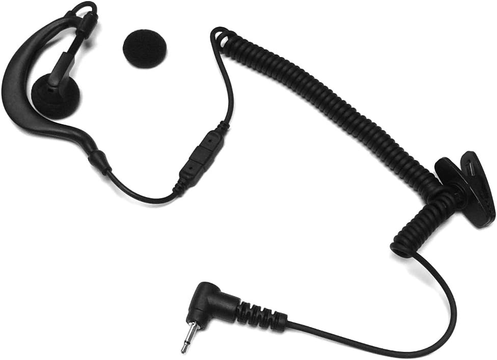 Amazon.com: Impact 2.5mm Listen Only Earhook Earpiece GRSMA-EH1-2.5L ...