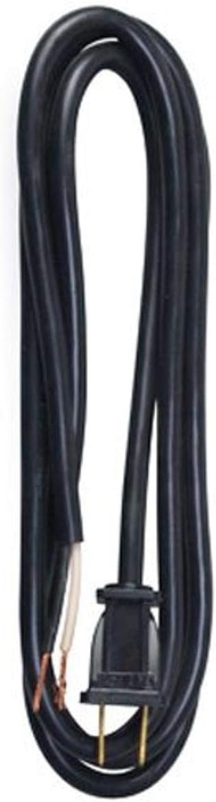 Master Electrician 09702ME Power Tool Replacement Cord, 16/2 SJT, Black ...
