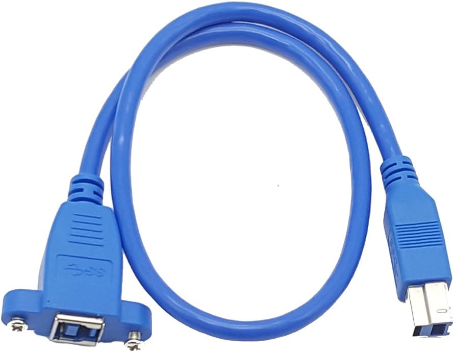 Amazon.com: Seadream 50CM Super Speed USB 3.0 Type B Male to USB 3.0 ...