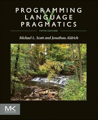 Programming Language Pragmatics: Scott, Michael, Aldrich, Jonathan: 9780323999663: Amazon.com: Books