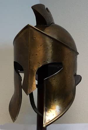 Amazon.com: Casa INDUSTRIES SPARTAN 300 Movie Helmet Armor Costume ...